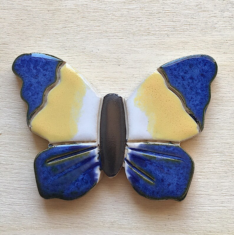 Ceramic Butterfly Tile for Mosaic and Wall Art Mosaic Tiles - Etsy