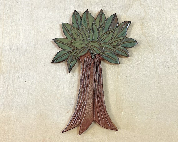 Tree Ceramic Tile for Mosaic and Wall Decor | Etsy