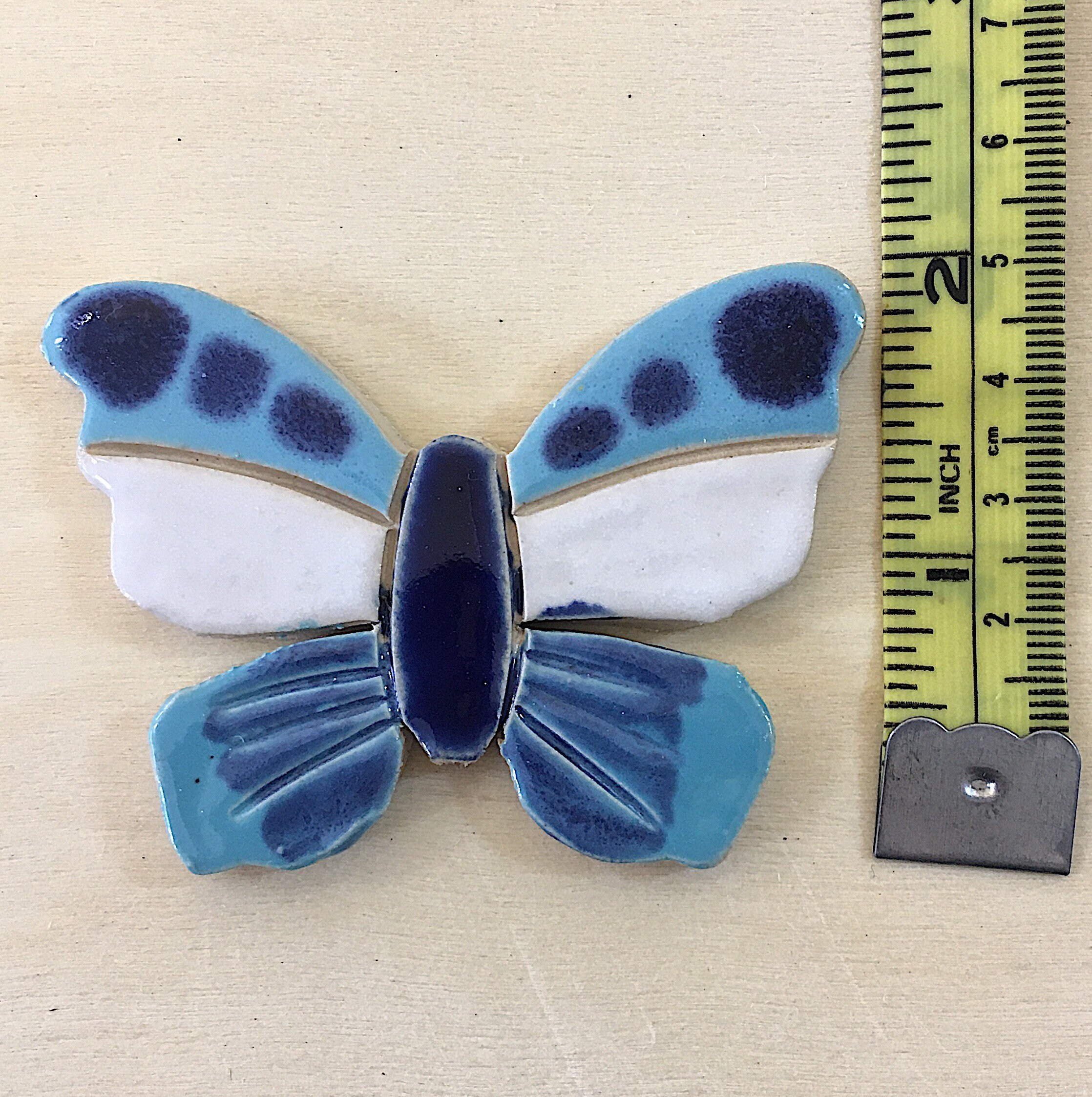 Butterfly Ceramic Tile for Mosaic and Wall Art Mosaic Tiles | Etsy
