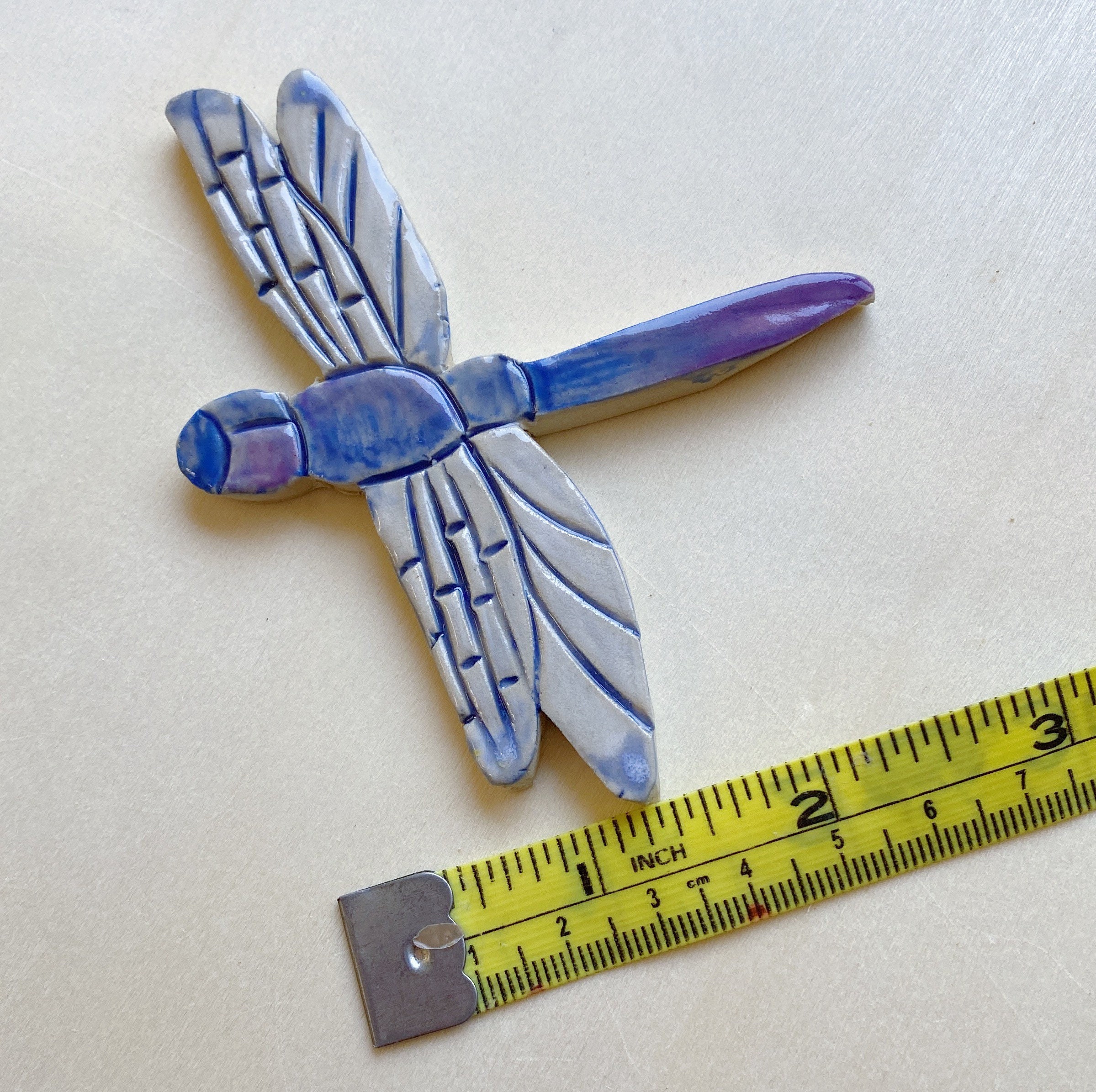 Ceramic Dragonfly Tile for Mosaic and Wall Art Mosaic Tiles - Etsy