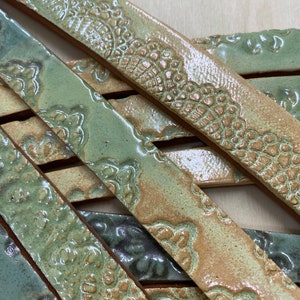 Textured Ceramic Strips for Mosaic 1 Pound Coverage 8x7 - Etsy