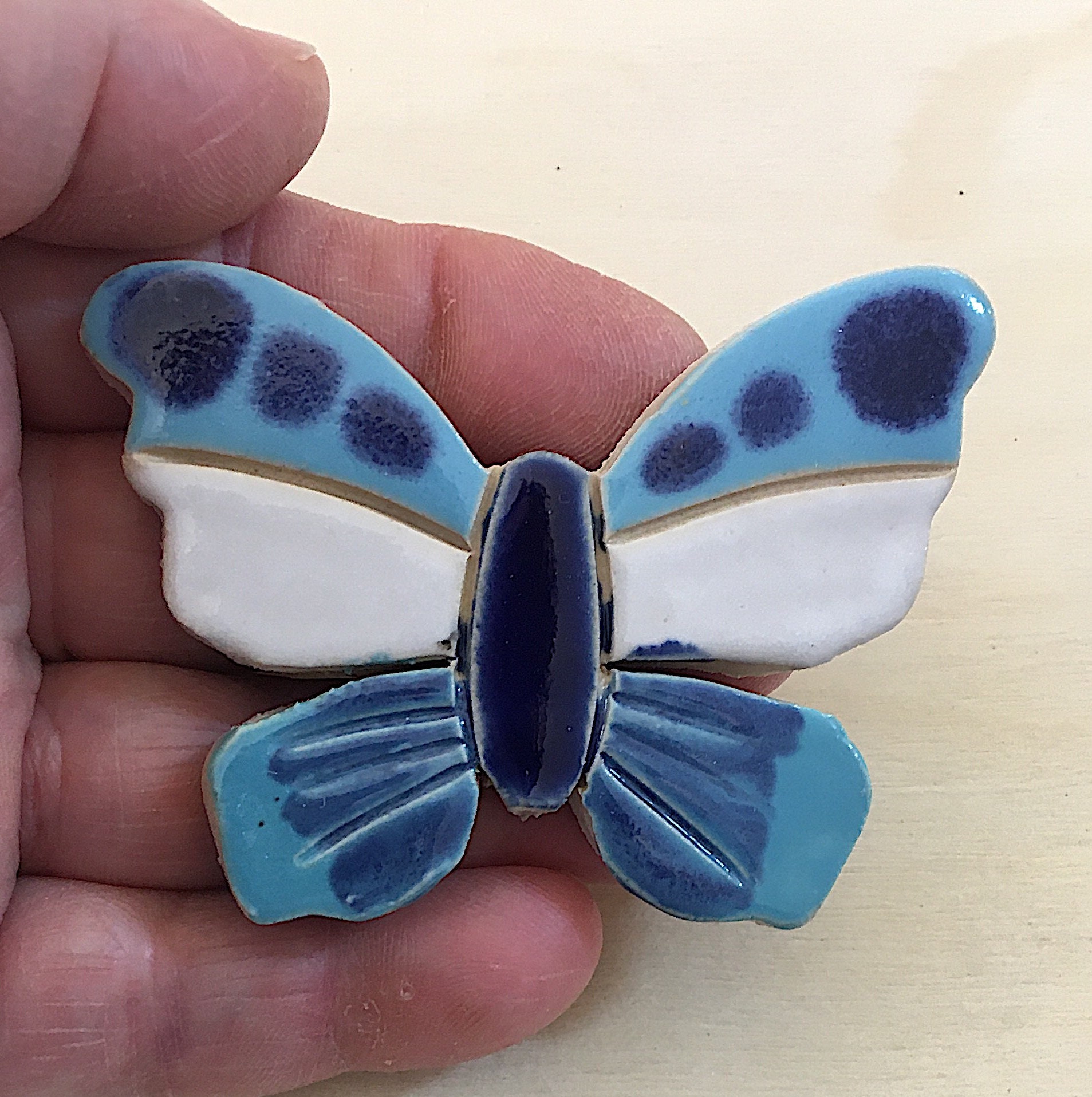 Butterfly Ceramic Tile for Mosaic and Wall Art Mosaic Tiles | Etsy