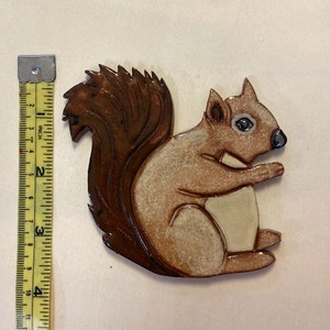 Squirrel Ceramic Tile 3.75 for Mosaic and Wallart - Etsy