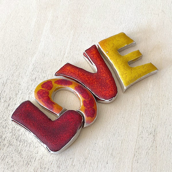 Ceramic Letters - Etsy
