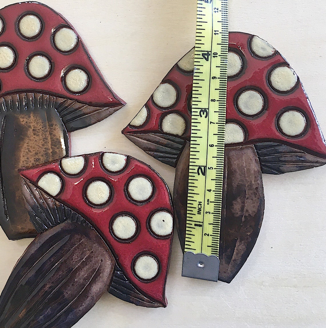 Mushroom Ceramic Tile for Mosaic and Wall Decoration - Etsy
