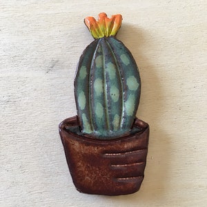 Cactus Tiles Set , Handmade Mosaic Tiles 3 Pieces - Etsy