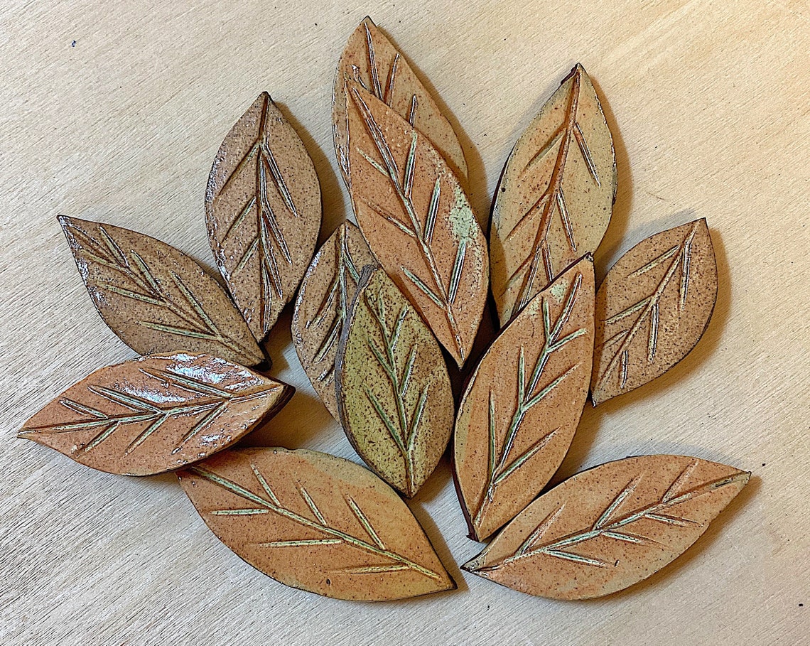 Fall Leaf Mosaic Tiles 1.52 12 Pieces - Etsy