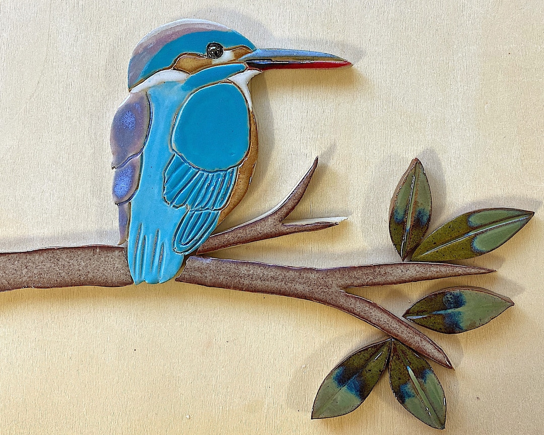 Ceramic Bird Tiles Set for Mosaic and Wall Art 9 Pieces Mosaic Tiles ...