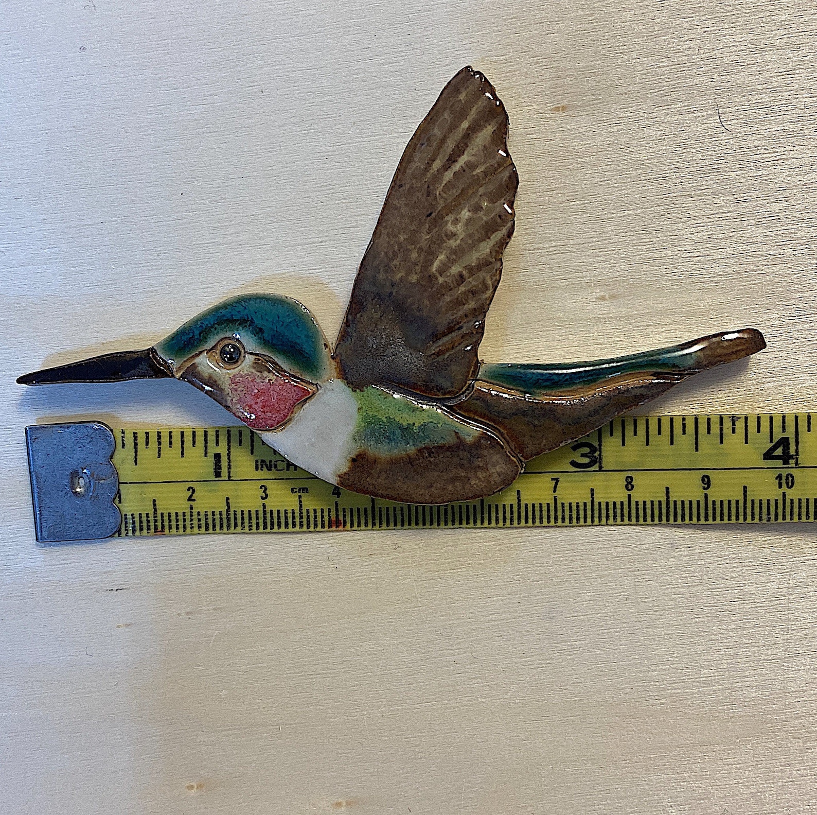 Ceramic Hummingbird Tile for Mosaic and Wall Art Mosaic - Etsy