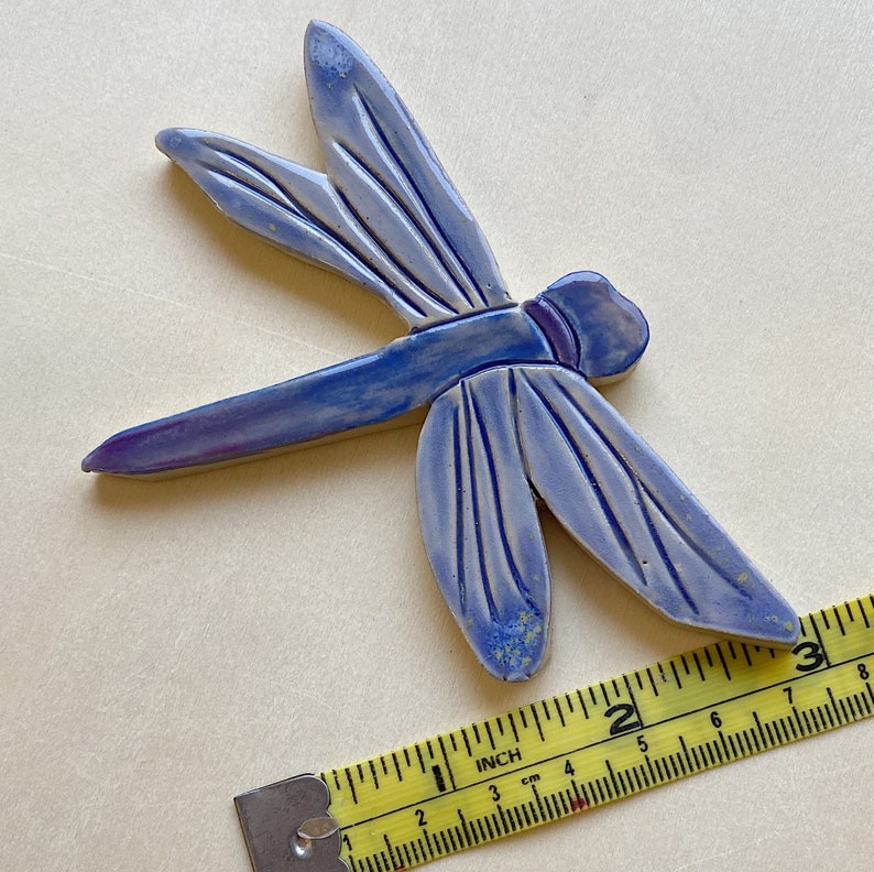 Ceramic Dragonfly Tile for Mosaic and Wall Art Mosaic Tiles - Etsy