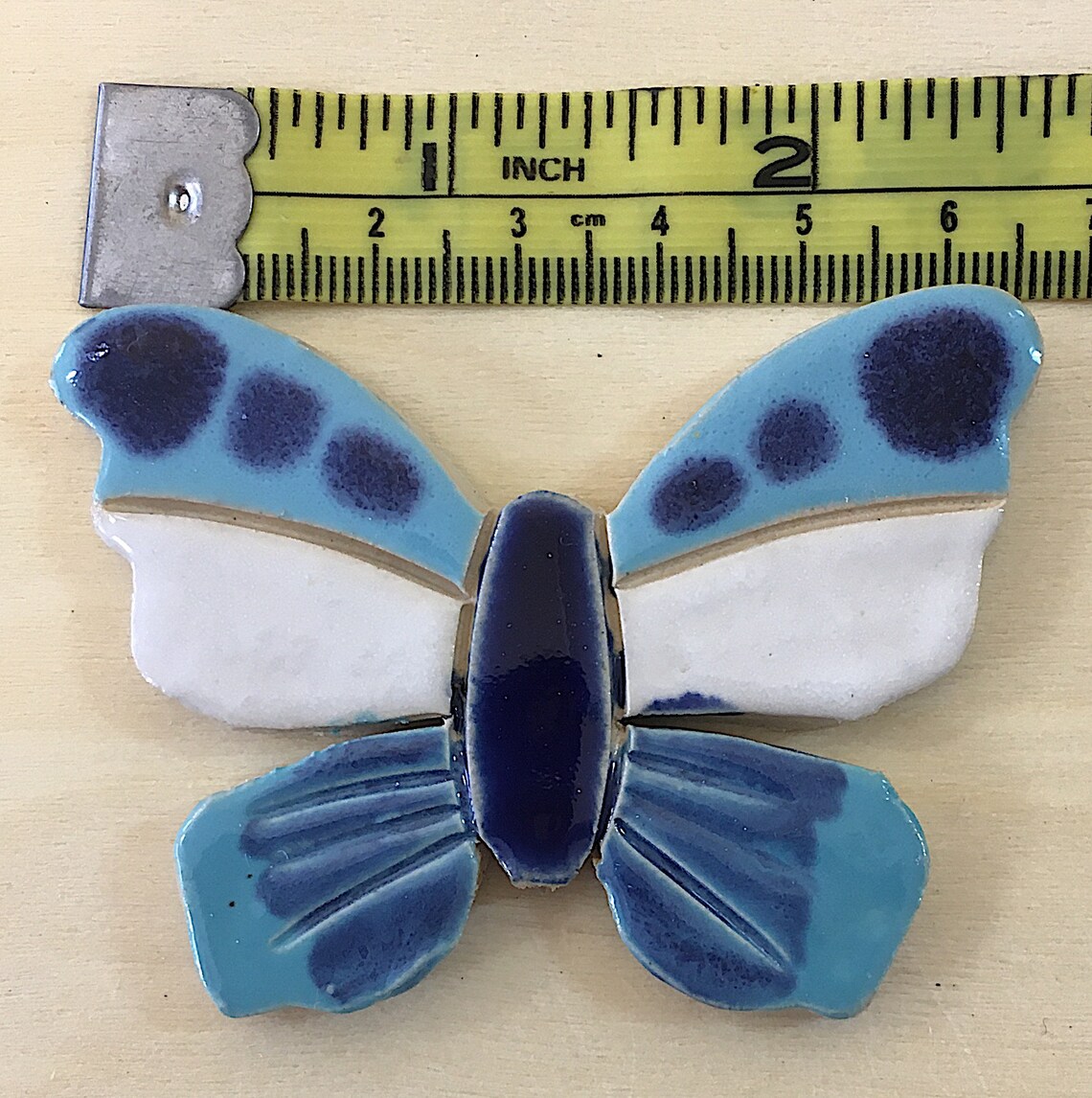 Butterfly Ceramic Tile for Mosaic and Wall Art Mosaic Tiles | Etsy