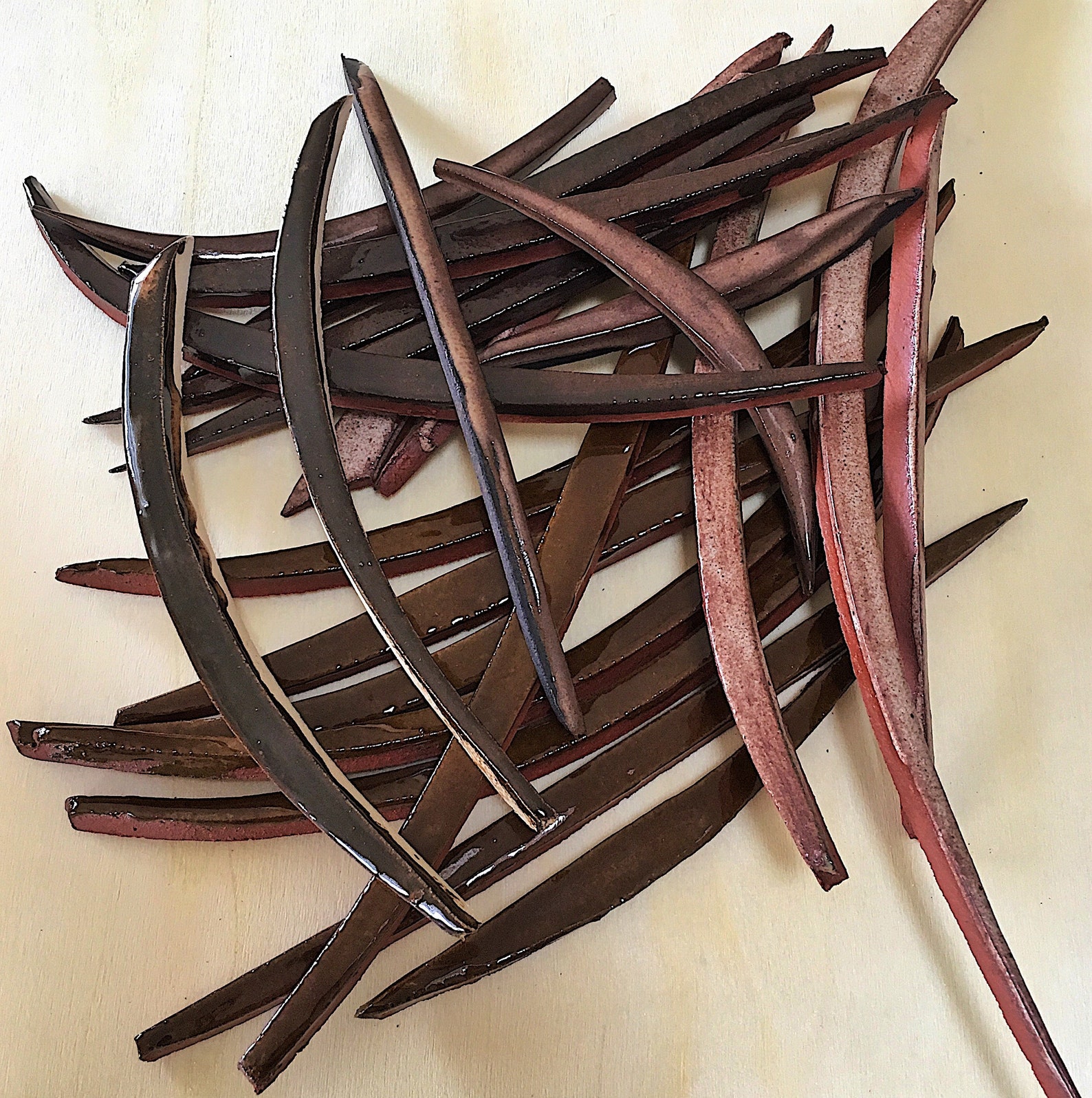 Brown Mosaic Tiles for Crafts Ceramic Tiles for Mosaic - Etsy