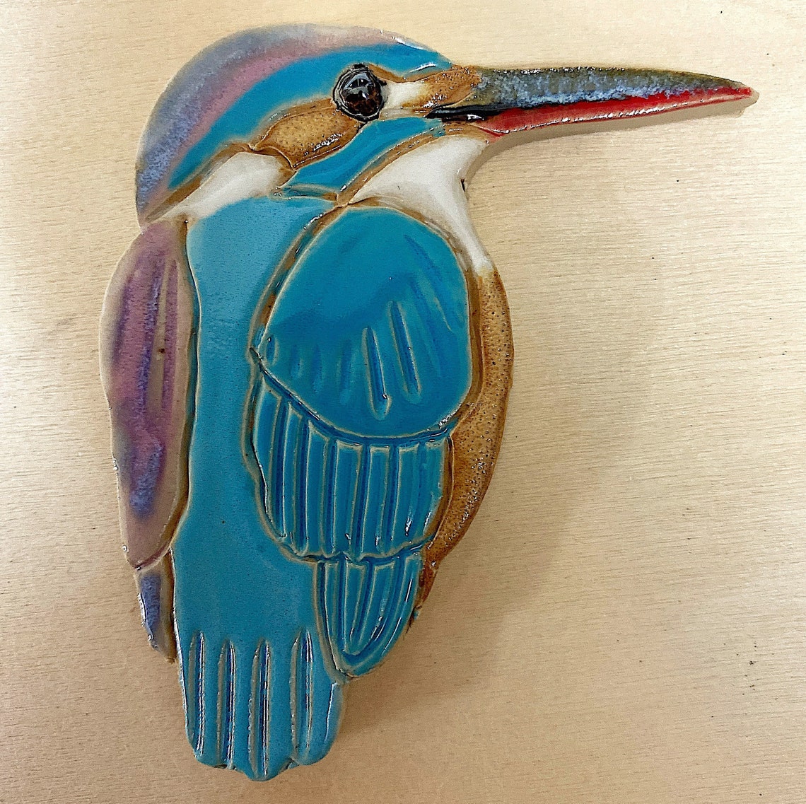 Ceramic Bird Tile for Mosaic and Wall Art 2 Pieces Mosaic - Etsy