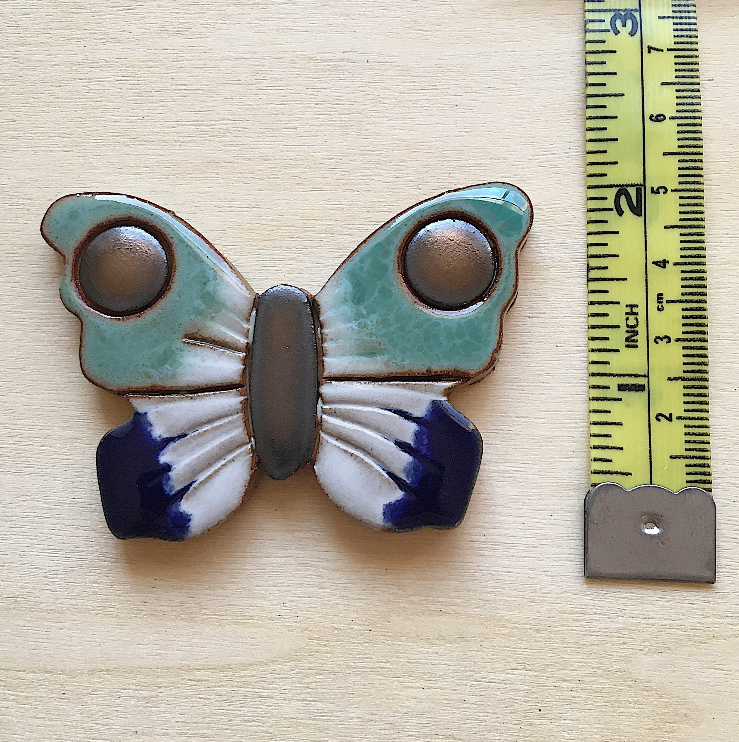 Ceramic Butterfly Tile for Mosaic and Wall Art Mosaic Tiles - Etsy
