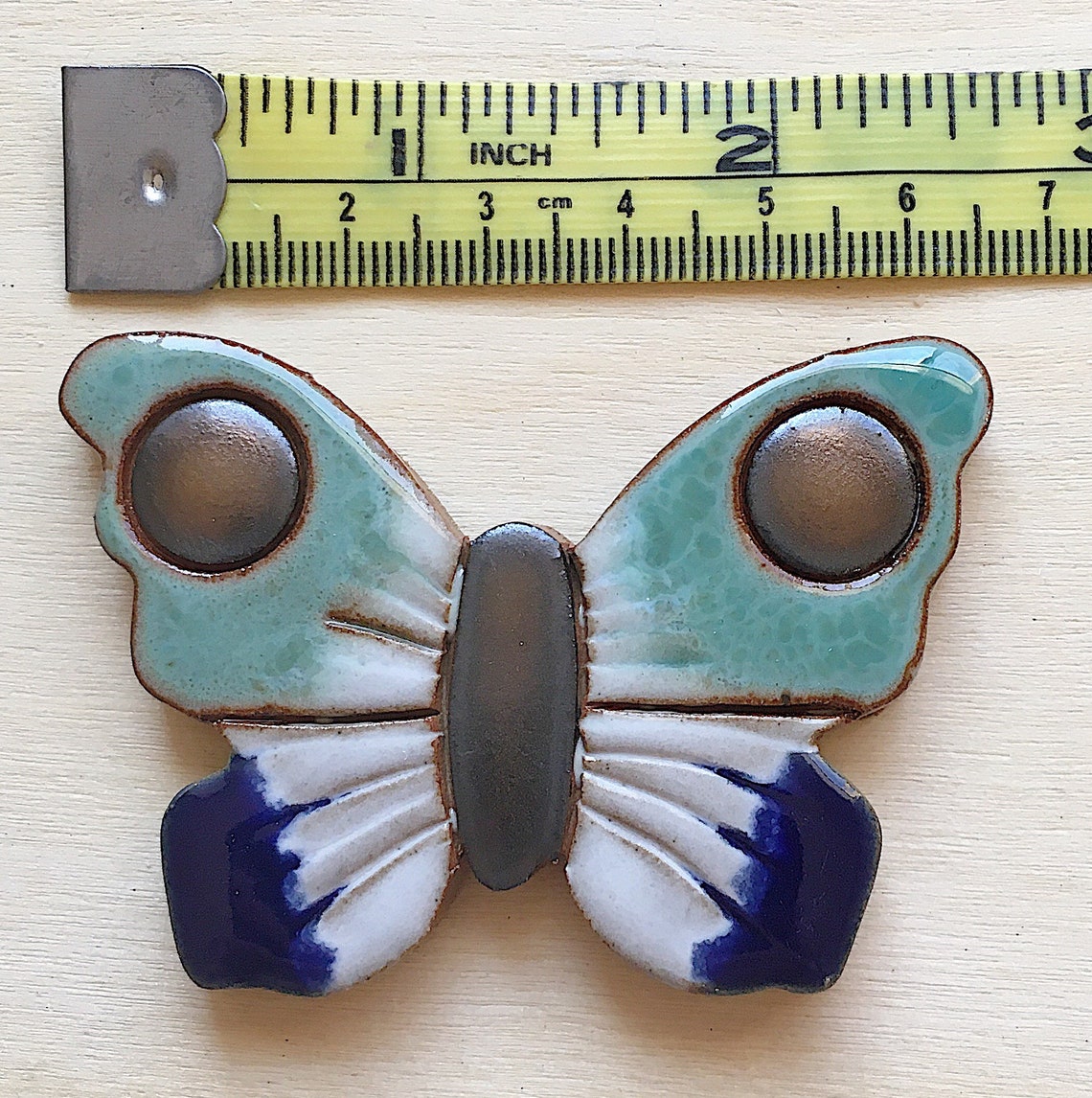 Ceramic Butterfly Tile for Mosaic and Wall Art Mosaic Tiles - Etsy