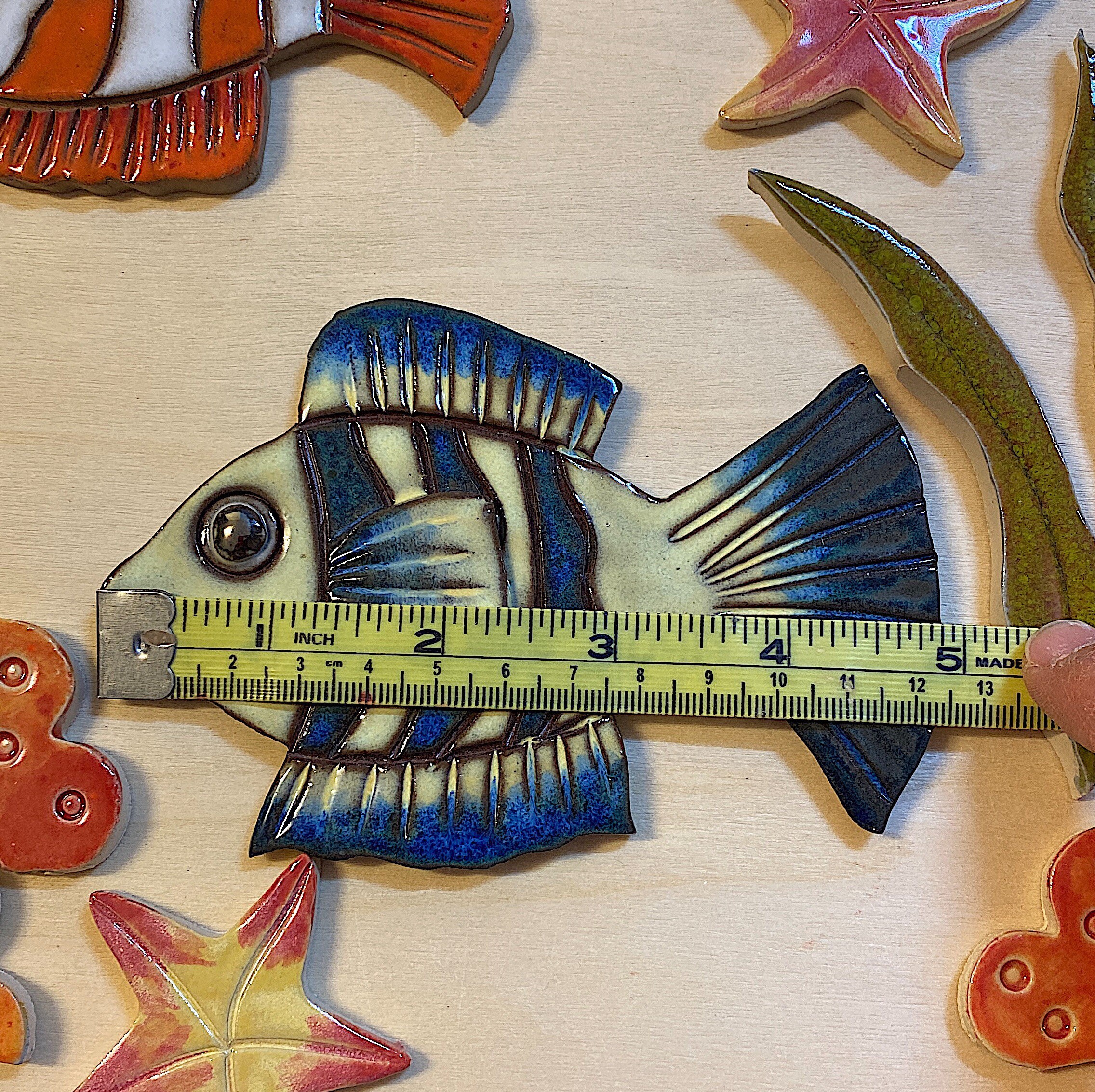 Fish Tiles Set 17 Pieces - Etsy