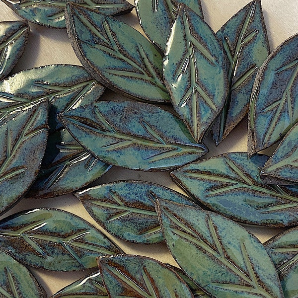 Leaf Tiles - Etsy