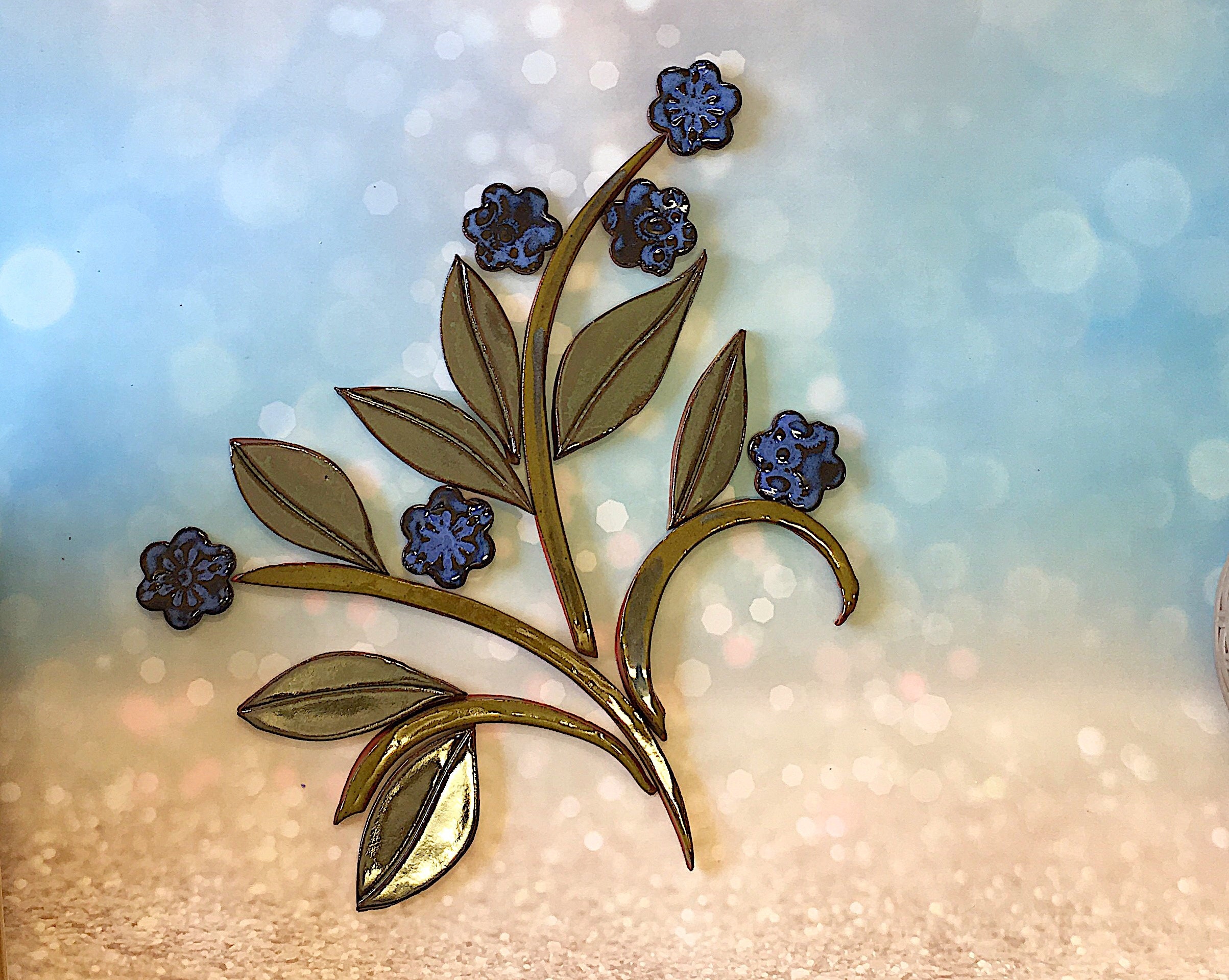 Green Ceramic Strips for Mosaic 1 Pound | Etsy