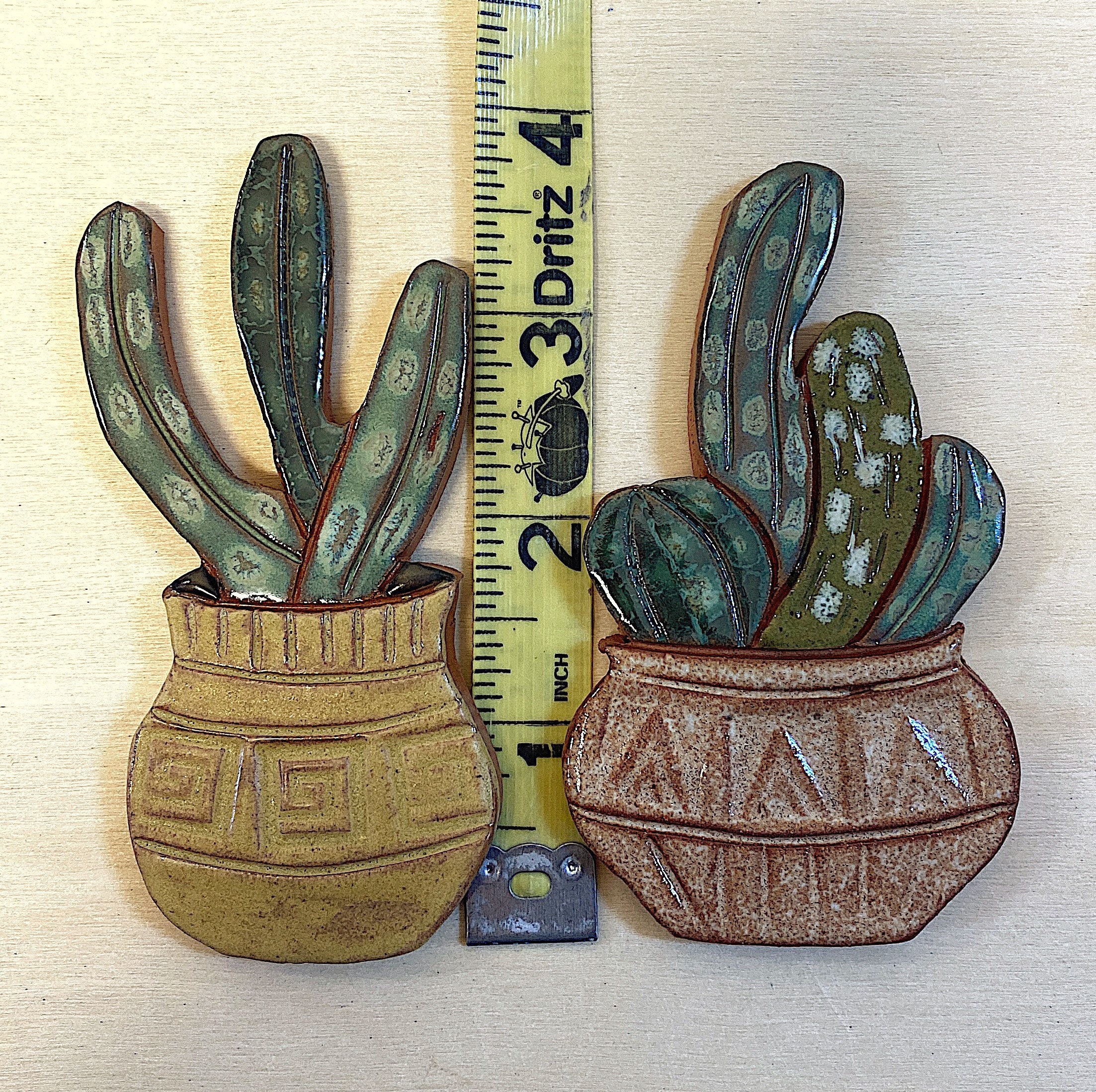 Cactus Tiles Set Handmade Mosaic Tiles - Etsy