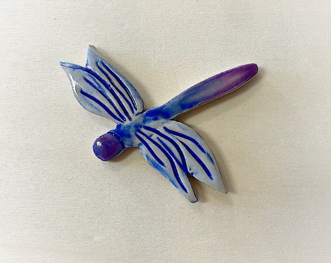 Ceramic Dragonfly Tile (2”) for Mosaic and Wall Art, Mosaic Tiles - Etsy