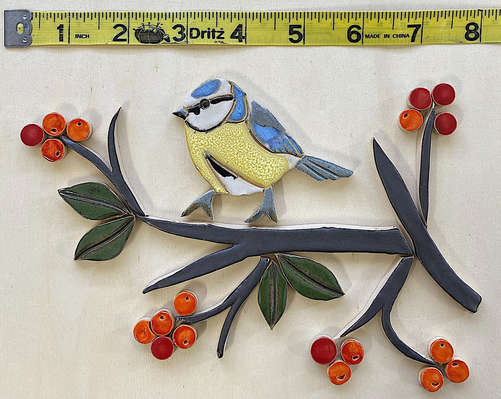 Ceramic Bird Tile for Mosaic and Wall Art Mosaic Tiles Bird | Etsy