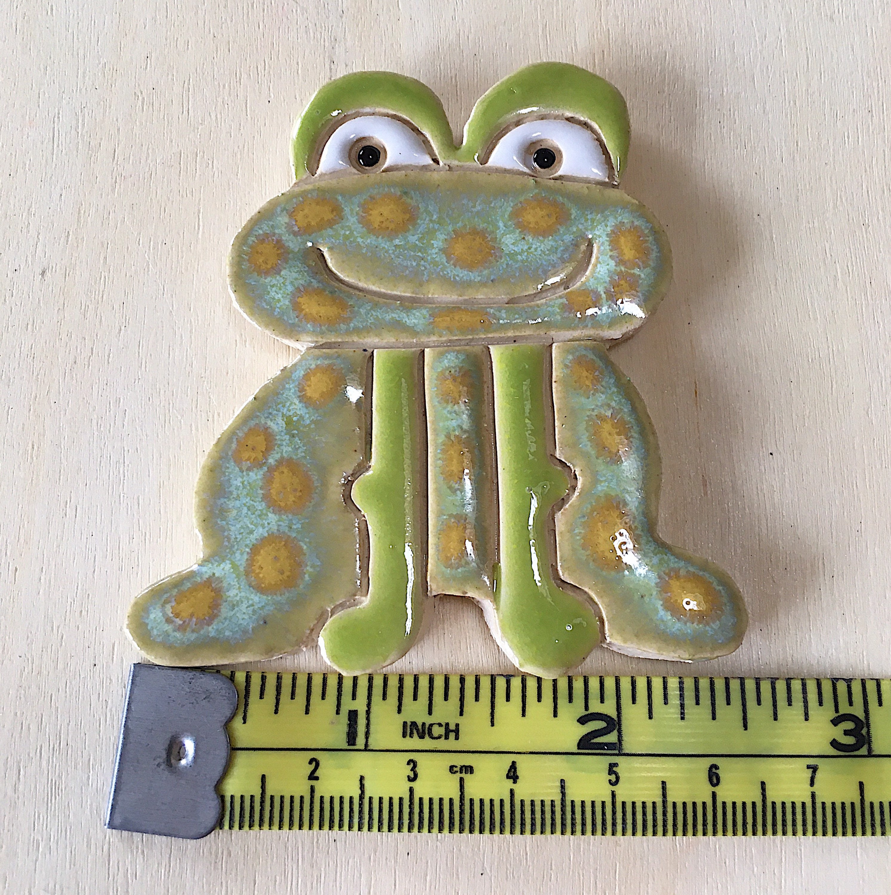 Ceramic Frog Tile for Mosaic and Wall Art Mosaic Tiles | Etsy