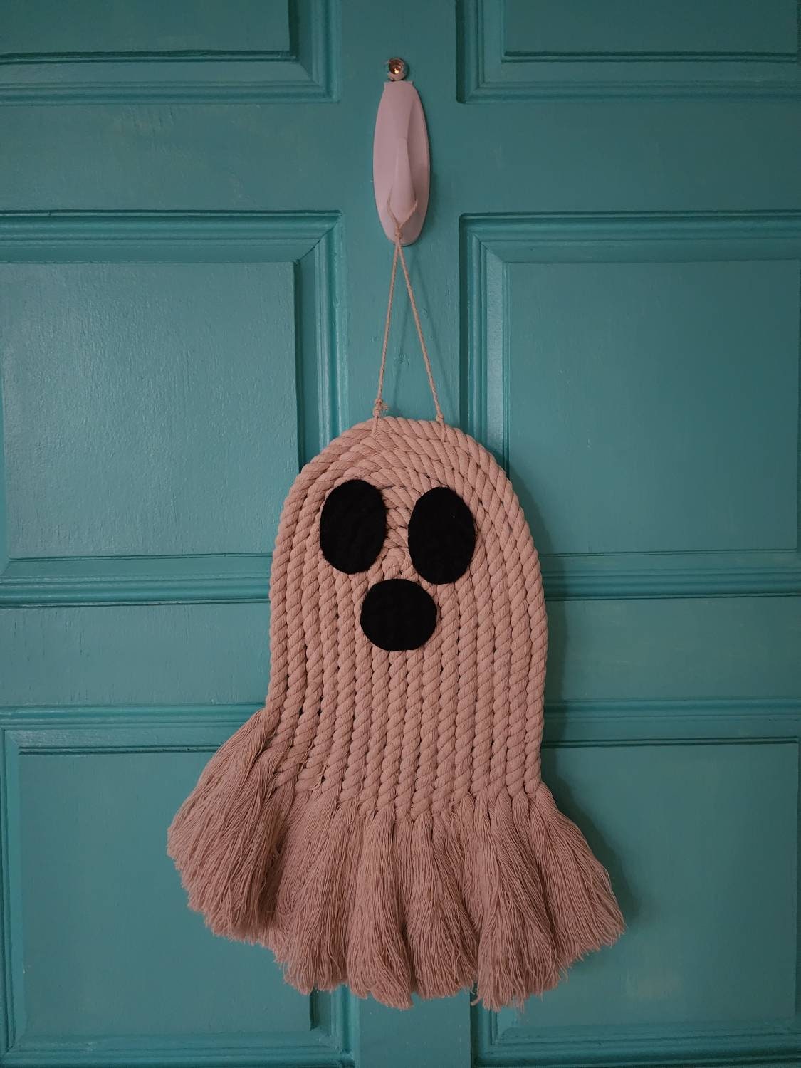 Ghost Macrame// Halloween Decor// Halloween Macrame// Ghost - Etsy