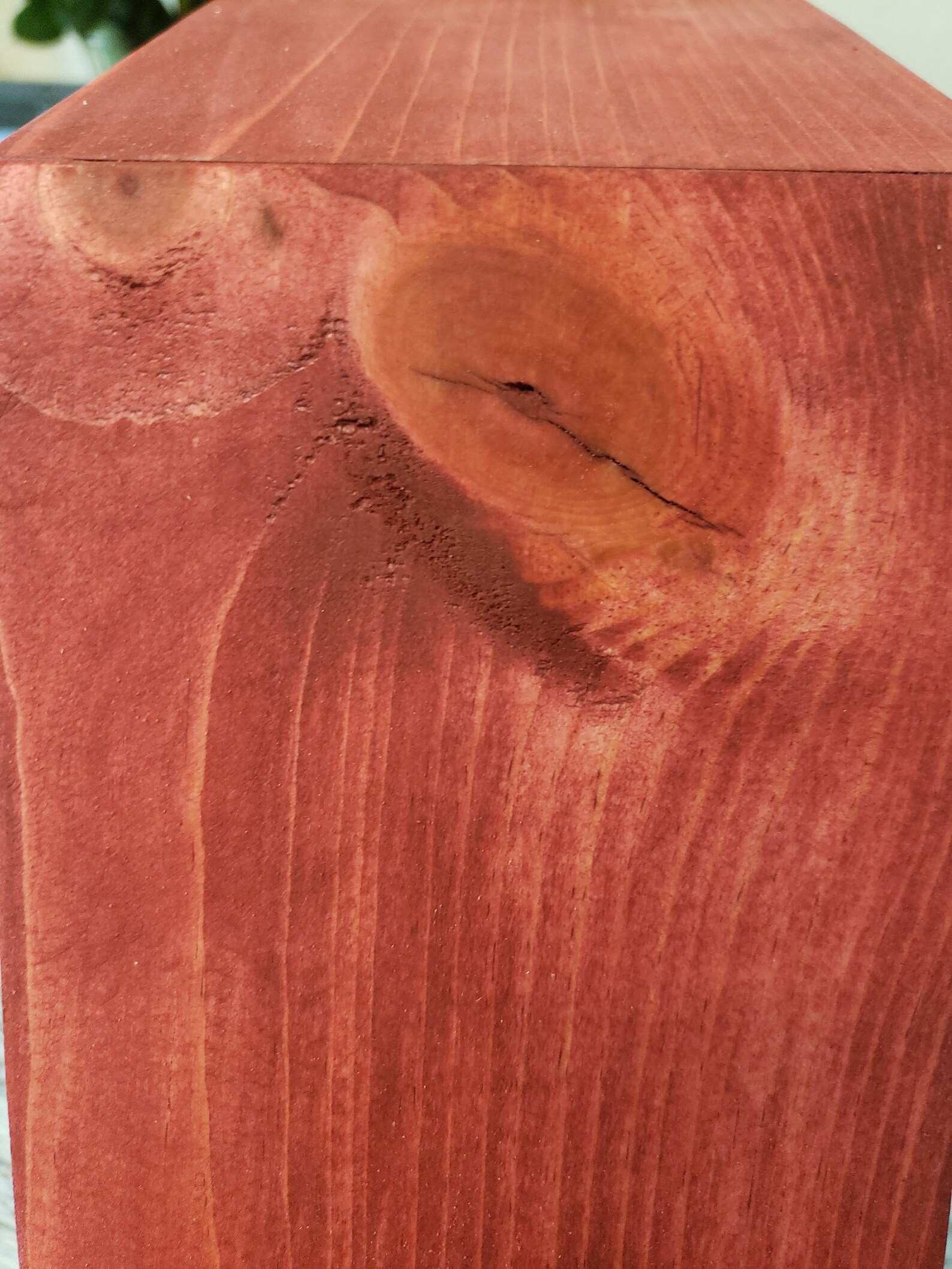 Barn House Red & White Honeycomb Shelf - Etsy