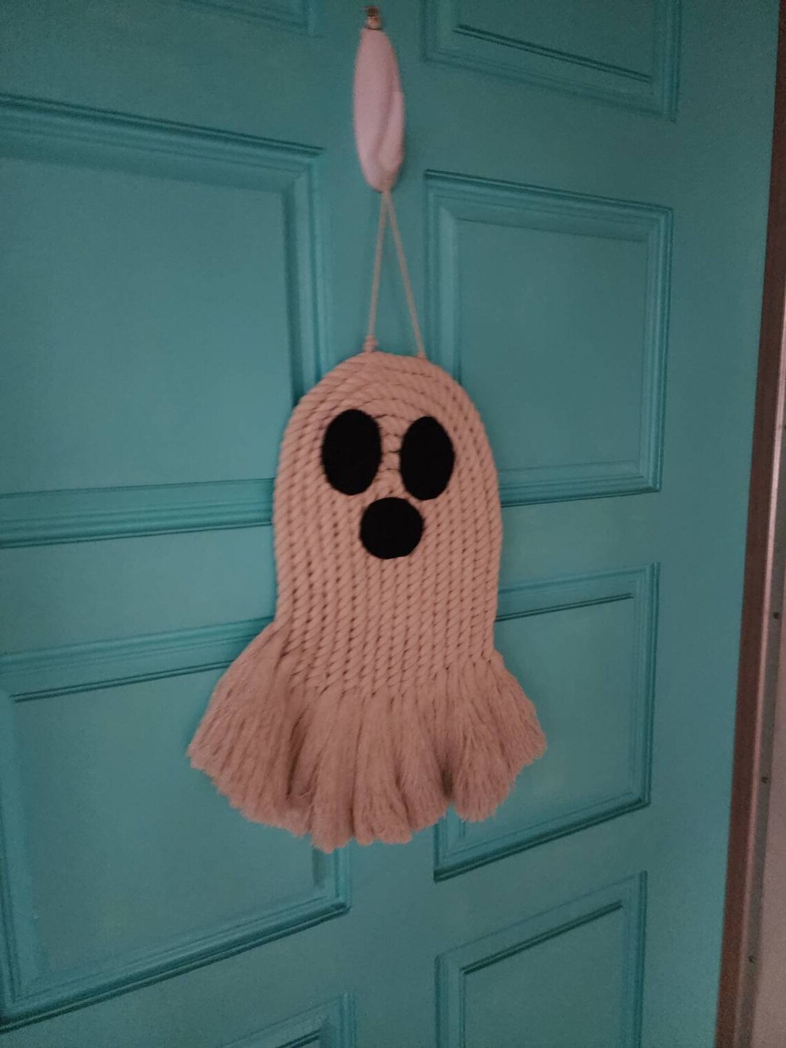Ghost Macrame// Halloween Decor// Halloween Macrame// Ghost - Etsy