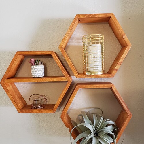 Honeycomb Shelf Copper Copper Shelf Behive Shelf Hexagon - Etsy