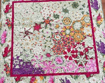 Floral Panel One Block Wonder Quilt 66 X 52 - Etsy