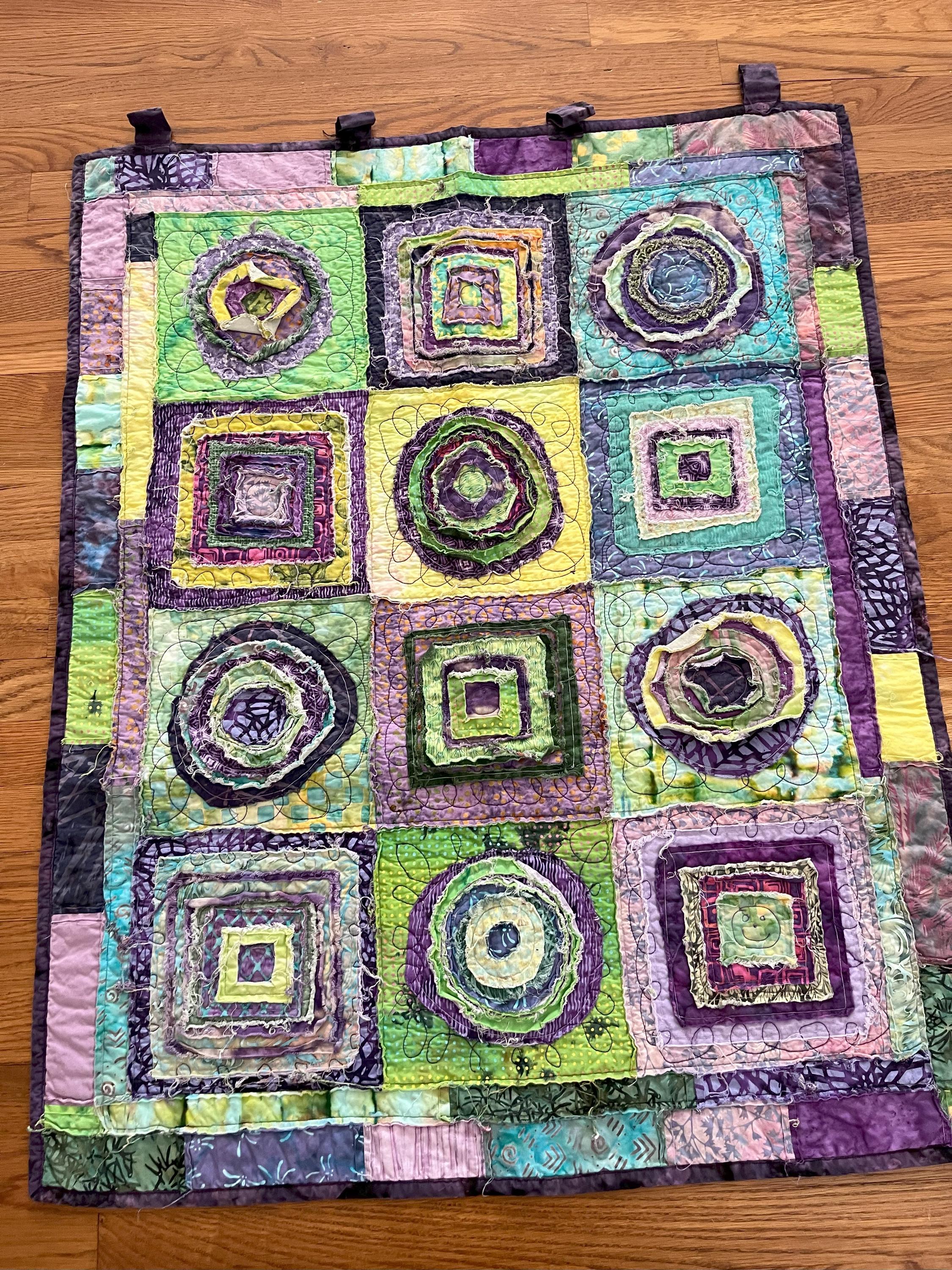 Raw Edge Wall Hanging - Etsy