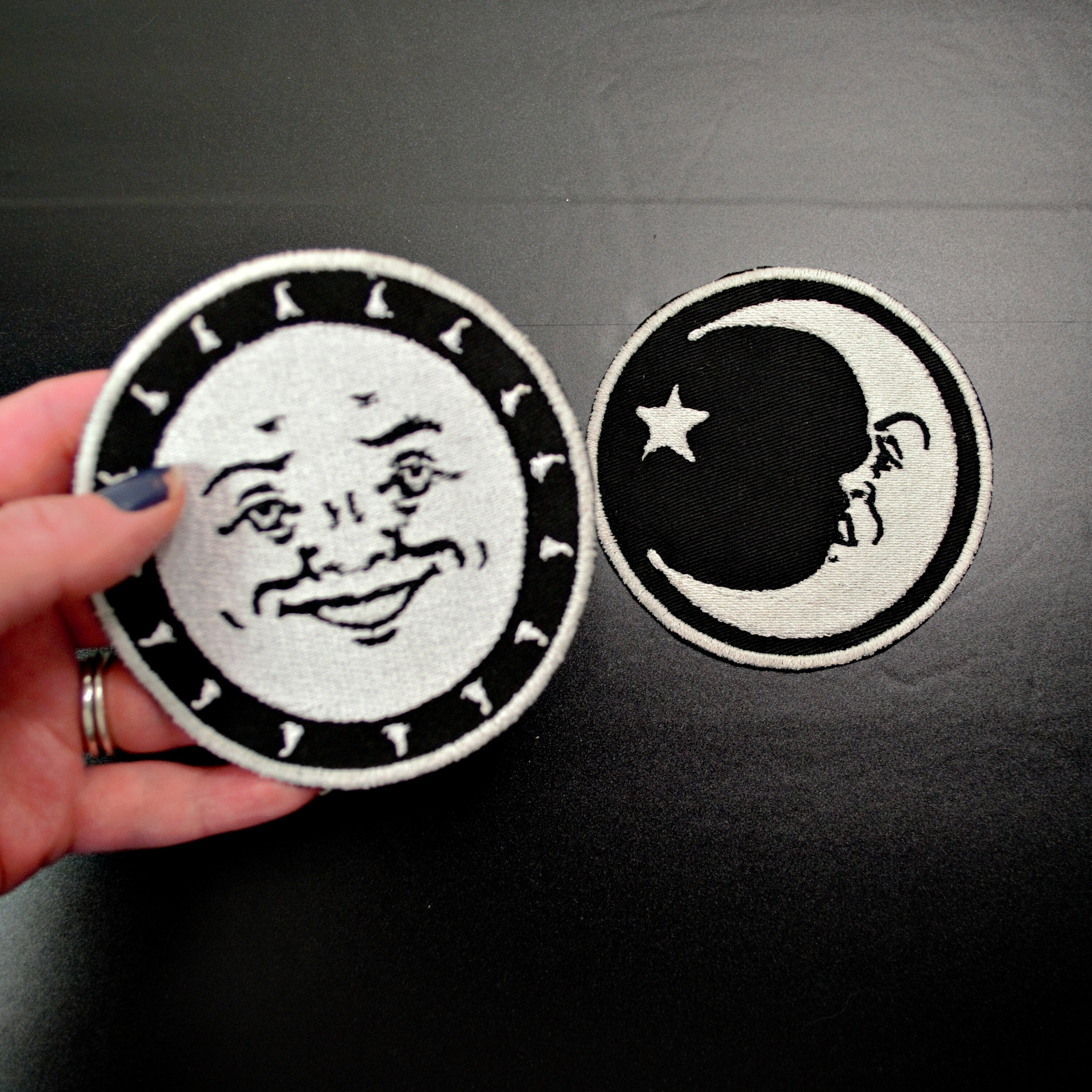Ouija Sun and Moon Patch Set - Etsy