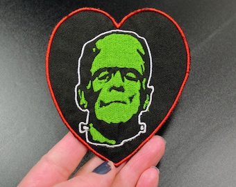Mickey Mouse Monster Frankenstein Halloween Iron on Patch - Etsy