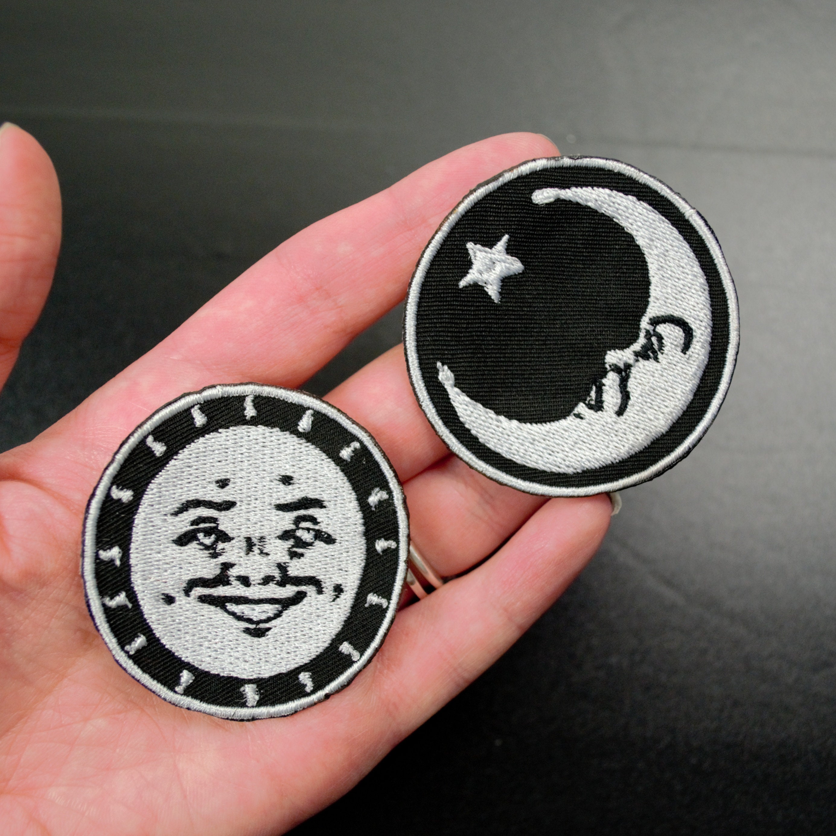 Ouija Sun and Moon Patch Set | Etsy