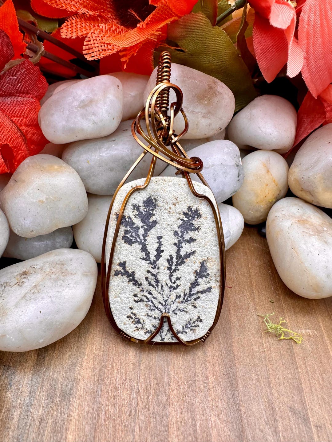 Psilomelane Dendrite in Bronze Large - Etsy