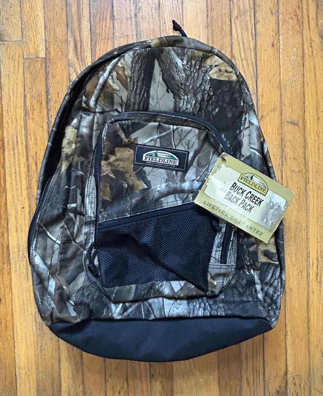 Vintage 2000s NOS Fieldline Backpack Realtree Camo Mossy Oak Buck Creek ...