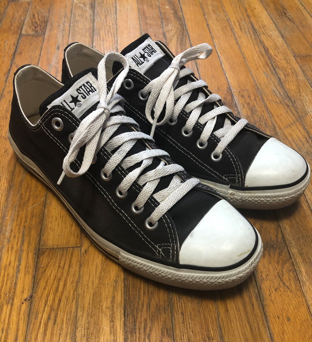 Vintage 1990s Converse All Star Chuck Taylors Made in USA Size - Etsy