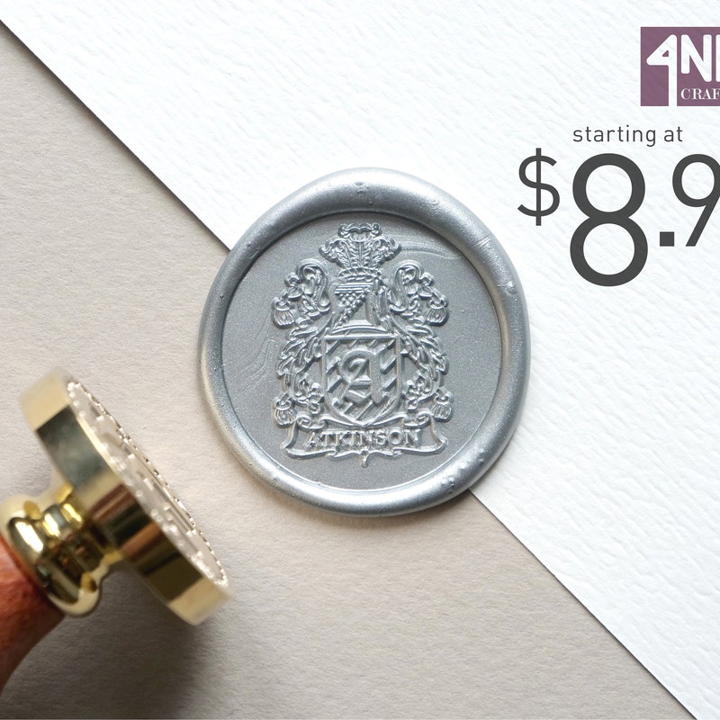 Crest Stamp - Etsy