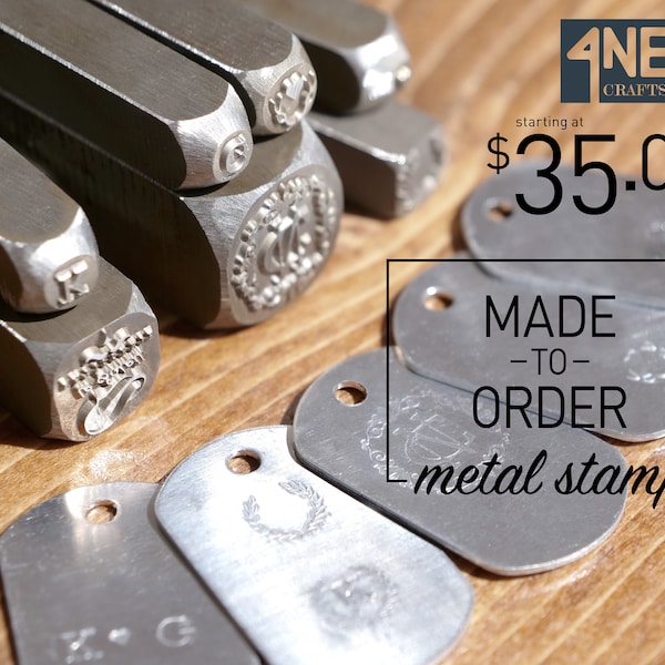 Custom Metal Stamp - Etsy