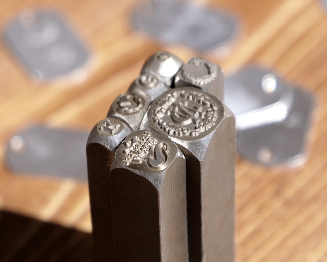 Customized Metal Stamps Custom Logo Stamps Logo Jewelry - Etsy