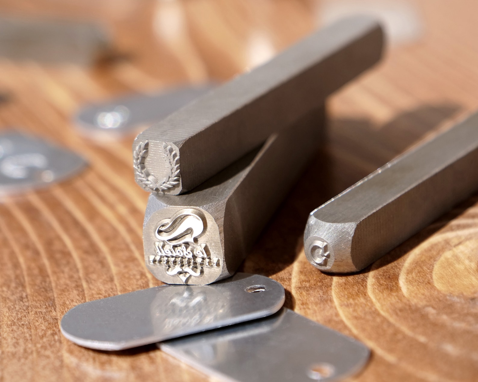 Customized Metal Stamps Custom Logo Stamps Logo Jewelry - Etsy