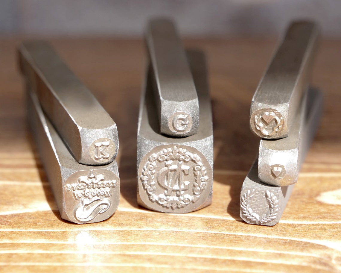 Customized Metal Stamps Custom Logo Stamps Logo jewelry | Etsy