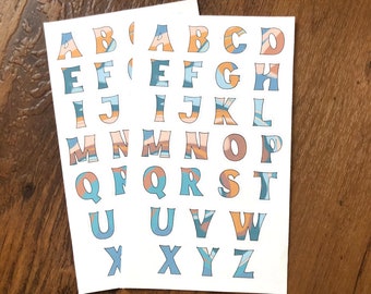 Large Retro Stickers - Etsy