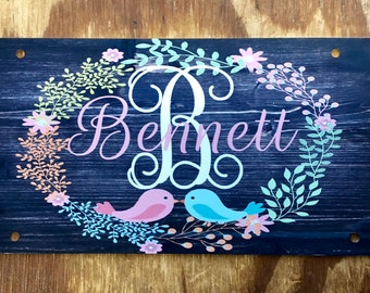 Rustic license plate | Etsy