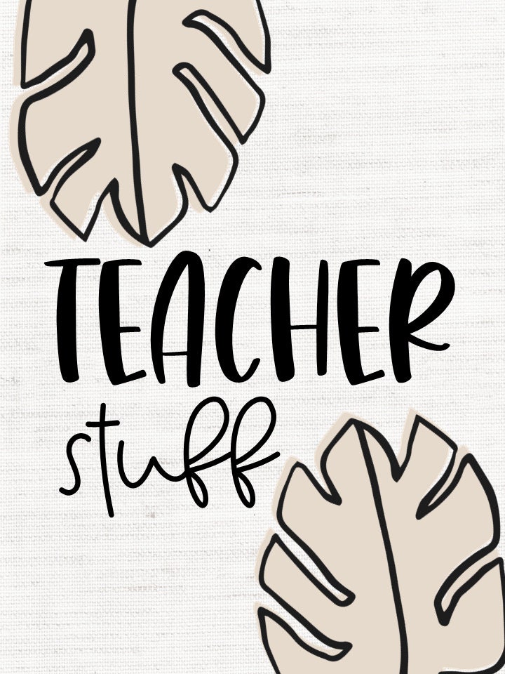 2021-2022 Tropical Teacher Planner | Editable | Lesson Plans - Etsy