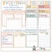 2020-2021 Boho Chic Teacher Planner | Editable | Neutral Teacher Binder ...