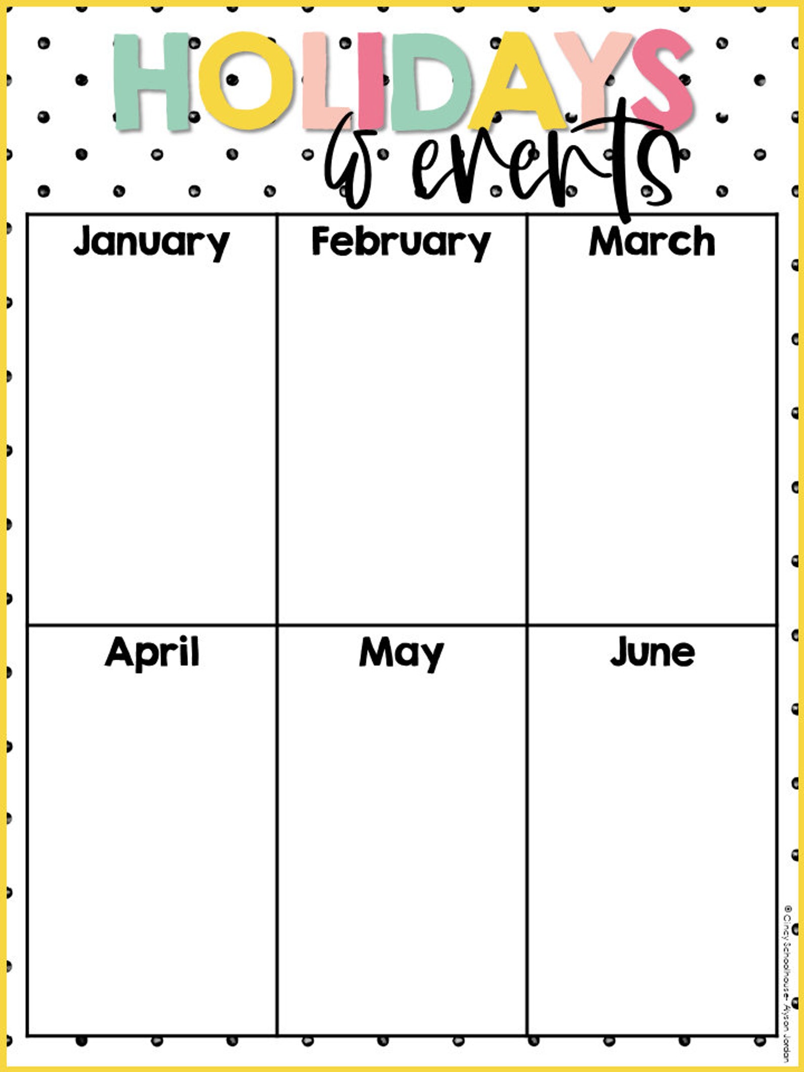 2022-2023 Teacher Planner | Editable | Pink and Black School Supplies ...