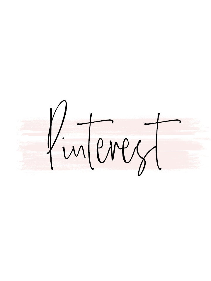 Instagram Story Highlight Covers | Blush and Handwritten - Etsy