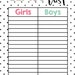 2020-2021 Teacher Planner Editable Pink and Black School Supplies - Etsy